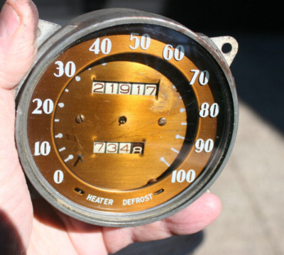 38 1938 Packard Vintage 100 MPH Speedometer - Missing Needle | eBay