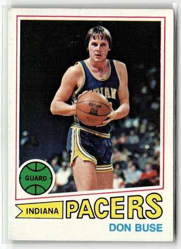 1977-78 Topps #94 Don Buse White Backs Indiana Pacers | eBay