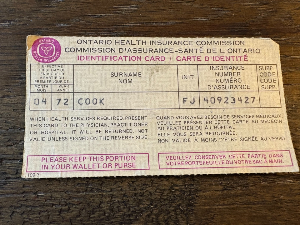 Fred Bun Cook Boston Bruins Rangers signed autographed Hockey 3x5 index ...