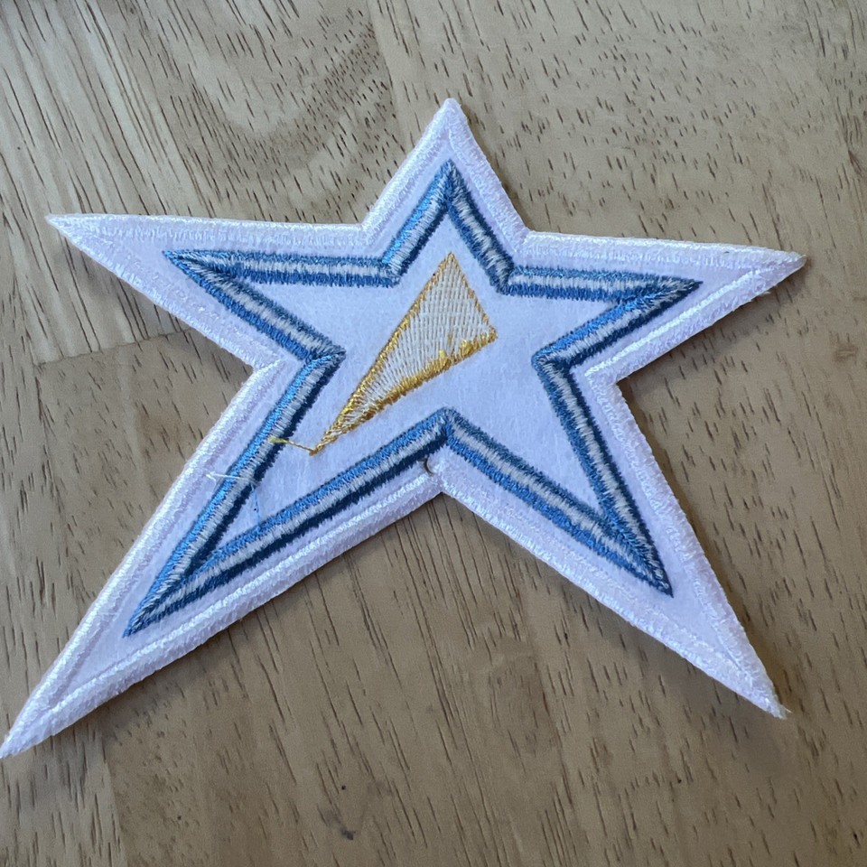 5 Point Multi Color Star Patch | eBay