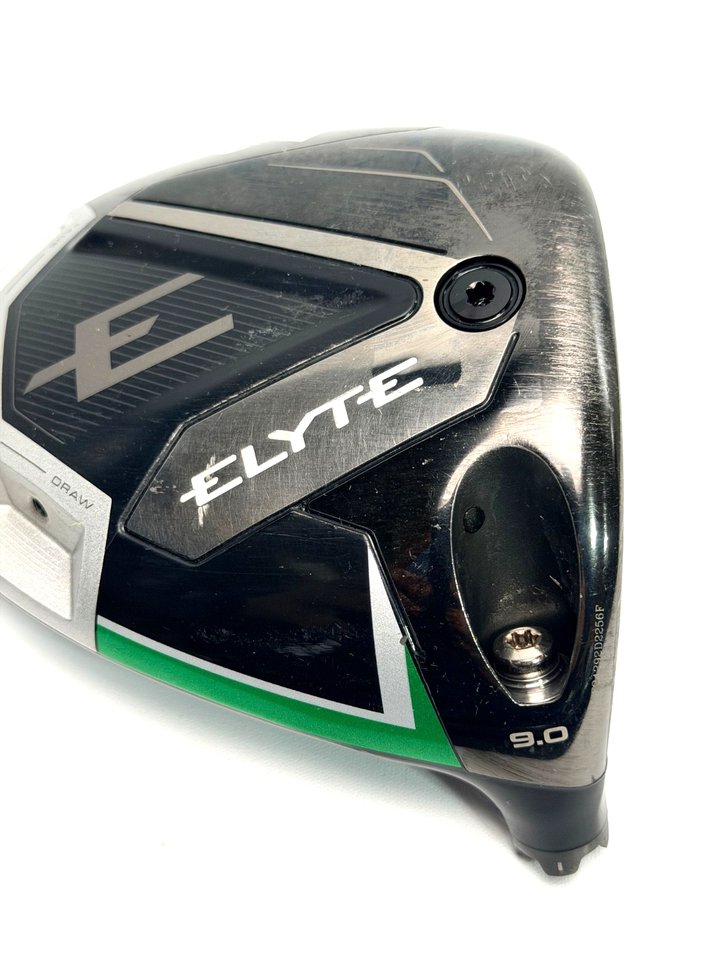 Callaway Elyte Driver 9° Head Only High MOI Adjustable Golf Head + Head ...