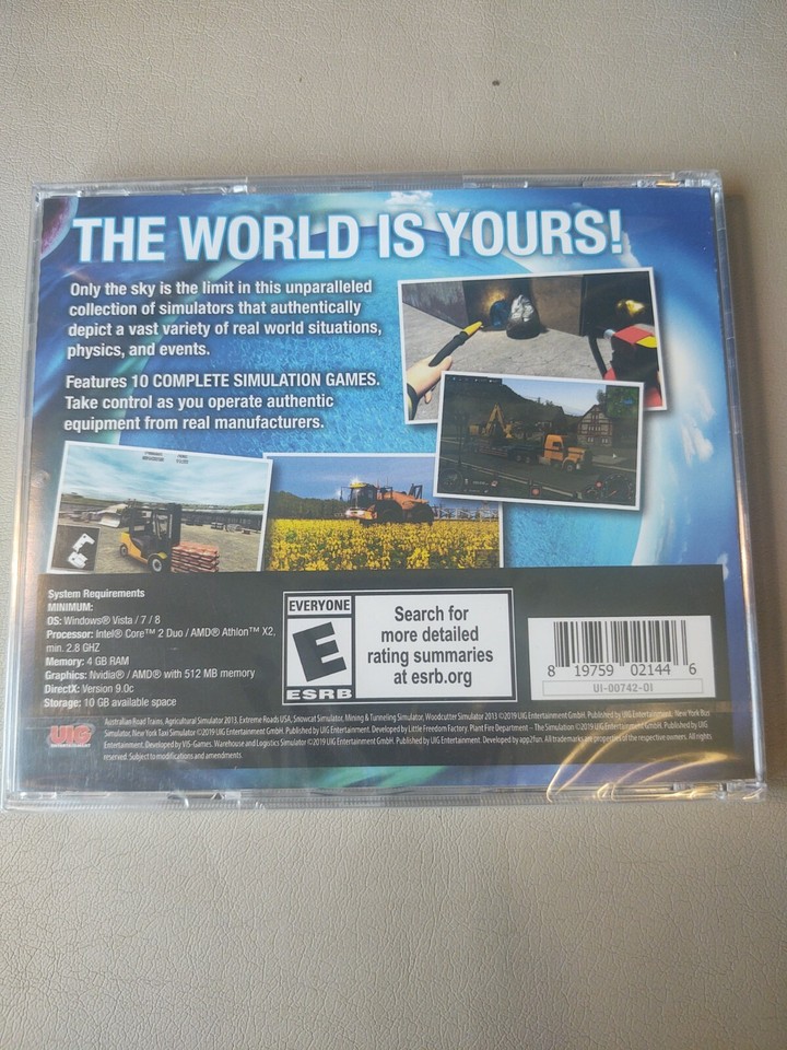 NEW SIMULATOR PACK 10 Simulator Games [PC DVD-ROM] FREE SHIPPING | eBay