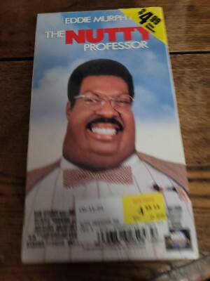 The Nutty Professor (VHS, 1996) Eddie Murphy - Larry Miller - Brand New ...
