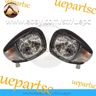 fits 195-0189 195-0190 LAMP HEAD SIGNAL CAT backhoe loader 422E 422F ...