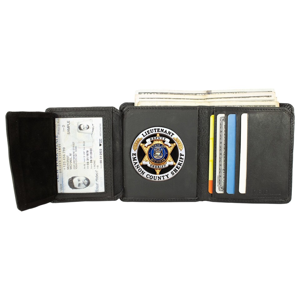 ID Badge Wallet, Concealed Carry Weapon Unisex with RFID Blocking ...