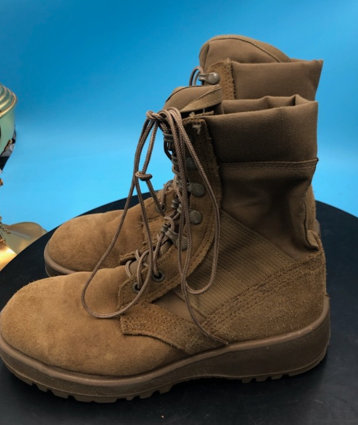 Hot Weather Army Combat Boots coyote size 4.5w - Gem