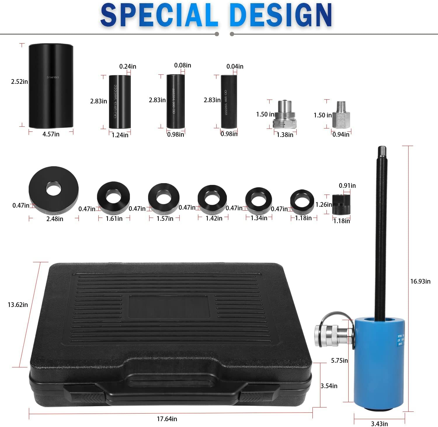 5080A Truck Front Leaf Spring Pin and Bushing Service Set Deliver 10 ...