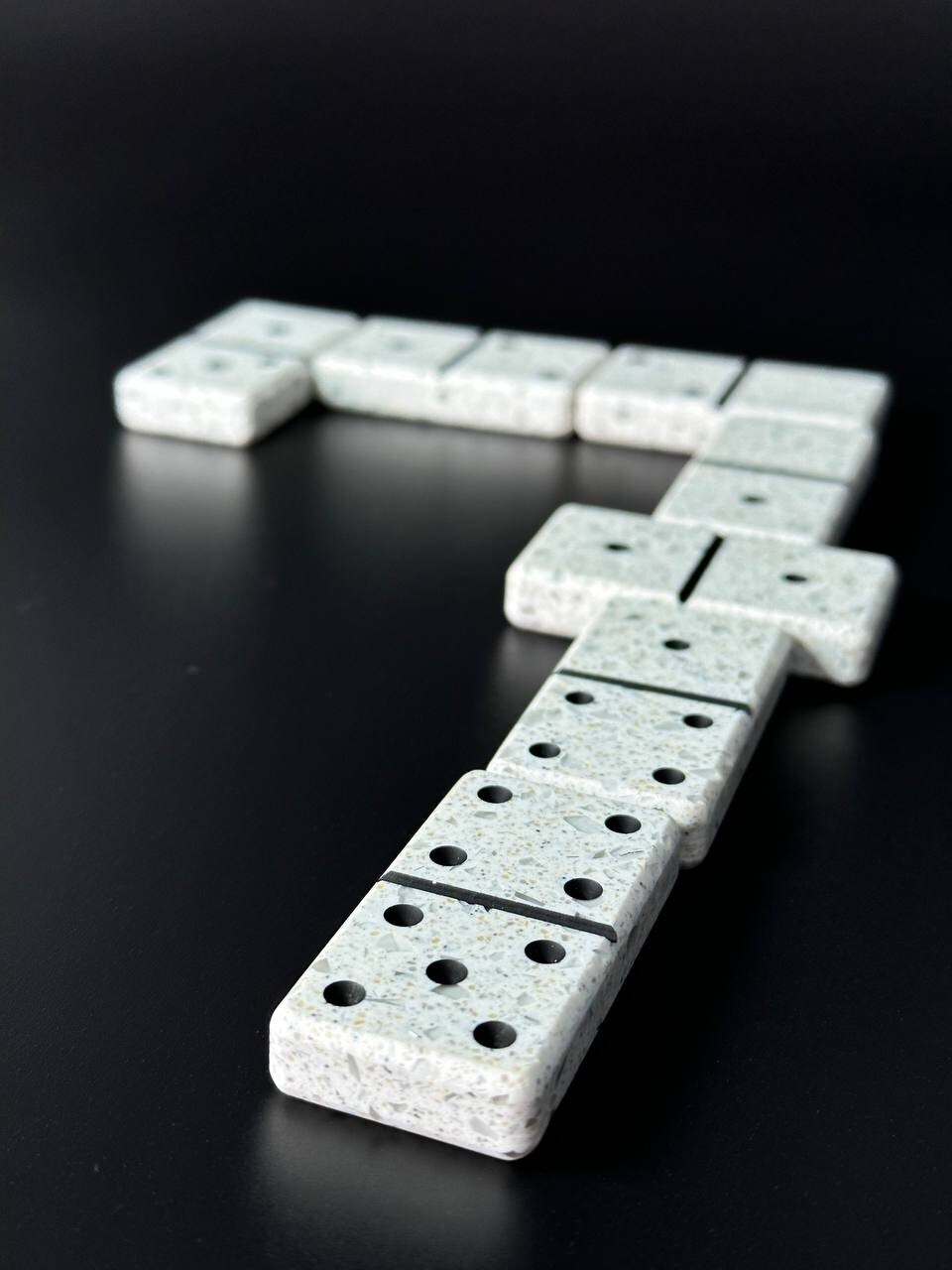 Acrylic Stone Dominoes, Dominoes Set, Domino Game Set, Family Game ...
