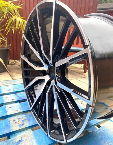 20" BMW 3 SERIES G20 G21 GLOSS BLACK/POL 660 DESIGN STAGGERED 8.5J 9.5J ...