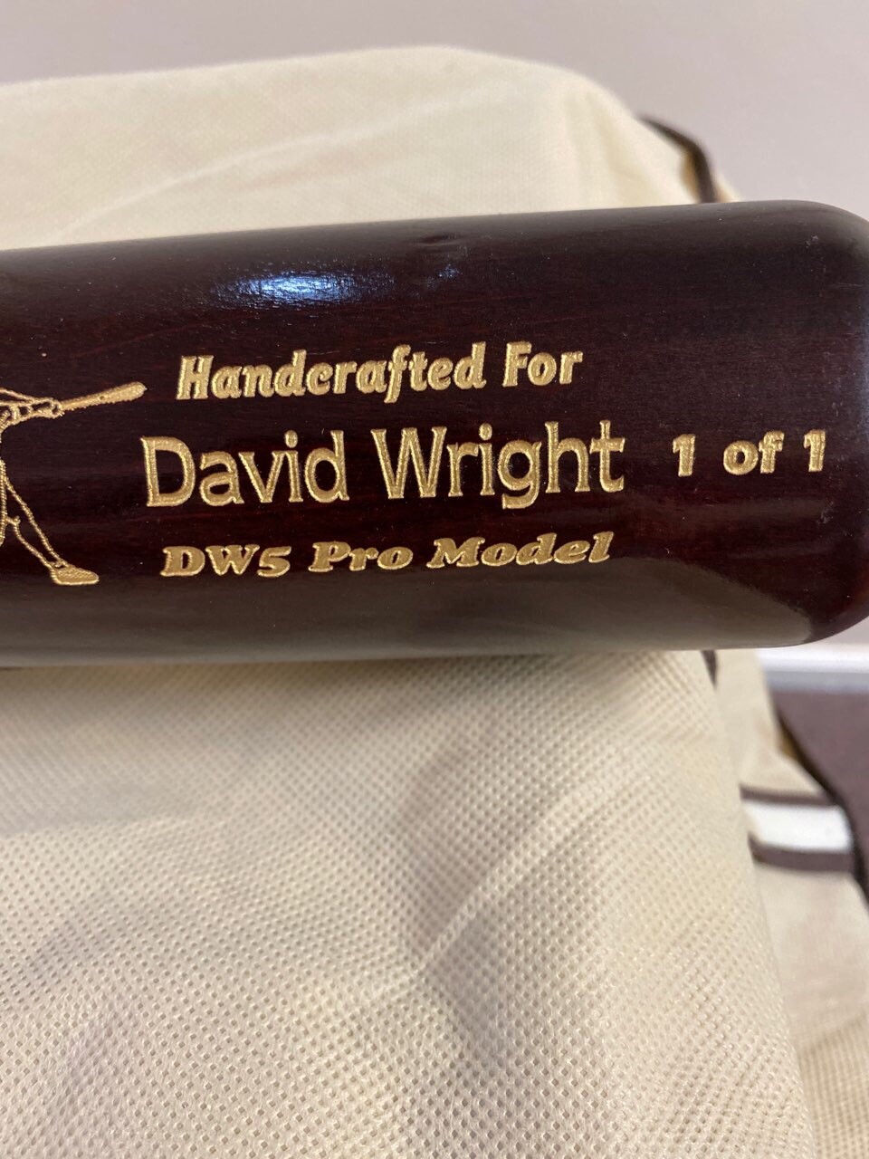 David Wright Marucci DW5 Baseball Bat LIMITED 1 Of 1 Locker Room/MLB ...