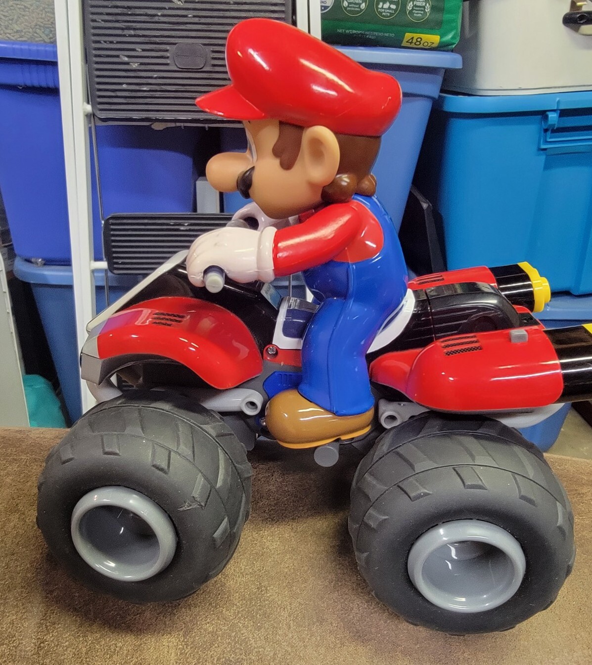 Carrera RC Nintendo Mario Kart 8 Super Mario Bros 4 wheeler NO REMOTE ...