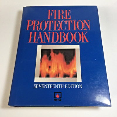 Fire Protection Handbook - Jim Linville 17th Ed. 1992 NFPA - Hardcover ...