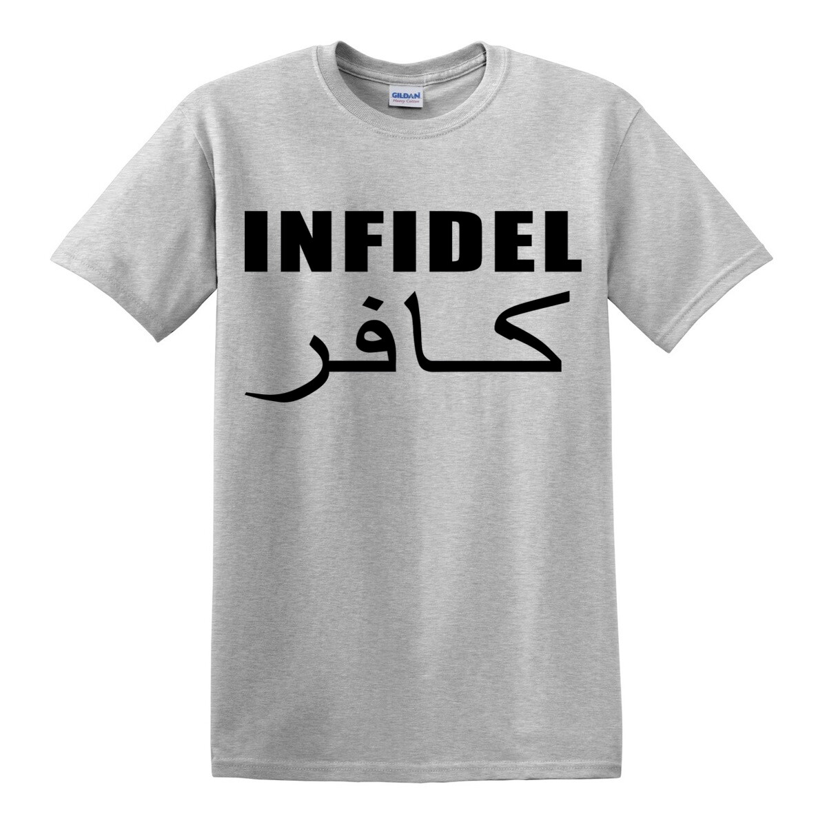INFIDEL T SHIRT MILITARY ARMY FUNNY ENGLISH AFGHAN AFGHANISTAN PARA ...