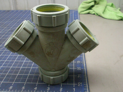 ENFIELD W.G. W231 1-1/2" ACID WASTE SANITARY DOUBLE WYE | eBay