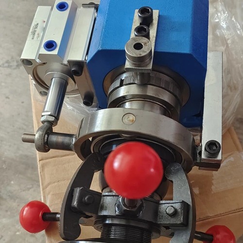 Spindle Type Rotary Pneumatic Clamp Base Collet Small Machine Tool ...