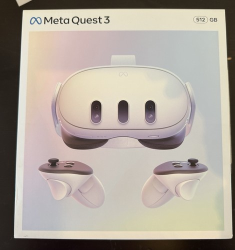Brand New White Meta Quest 3 - 512GB - Sealed In Box | eBay