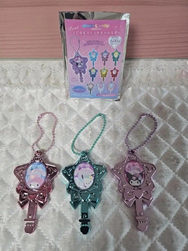 3 types of Sanrio random magic stick keyring | eBay