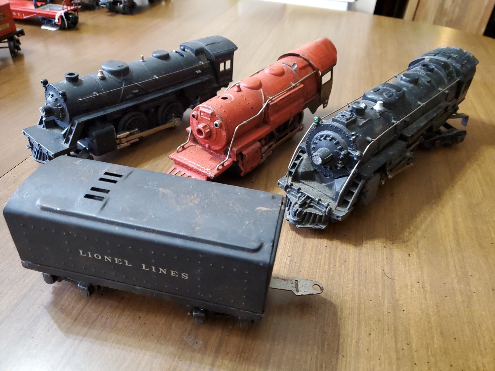 Antique Vintage Lionel Locomotive Engines and Tender Lot | eBay