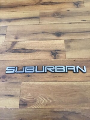 CHEVY SUBURBAN EMBLEM | eBay