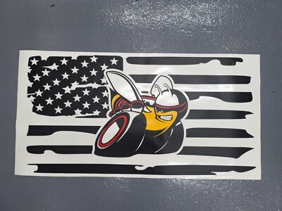 Distressed American Flag Scat Pack Sunroof Decal W/ Install Kit ...