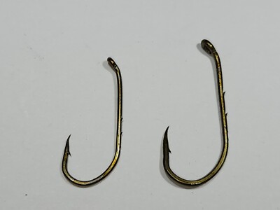 50 Octopus Baitholder down eye Fishing Hooks #1 to 5/0 tautog blackfish ...