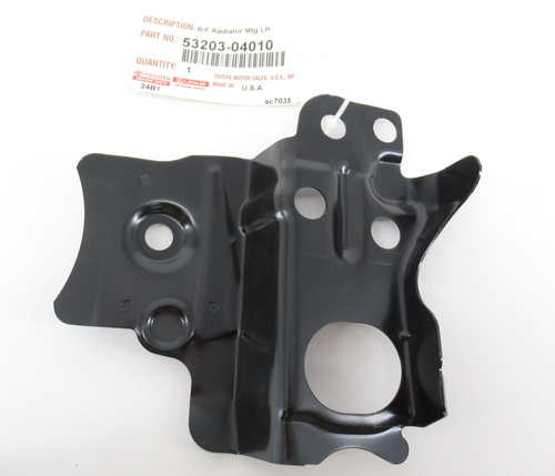Genuine Toyota 53203-04010 Driver LH Radiator Support Reinforcement 05 ...