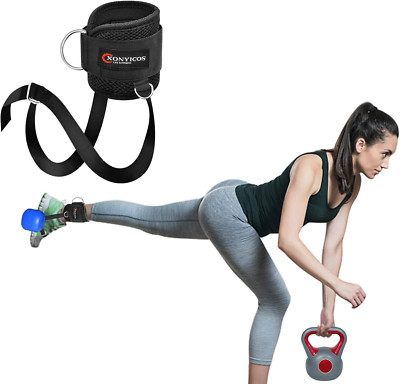 Adjustable Ankle Weights Straps for Cable Machine,Dumbbell Attachment ...