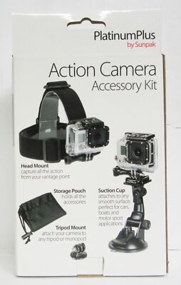 Sunpak Action Camera Accessory Kit | eBay
