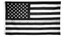 3x5 Embroidered Sewn American USA Thin Grey Gray Line 220D Nylon Flag ...