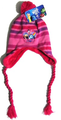 DISNEY Bonnet peruvien INSIDE OUT rose pour enfant fille- 52 et 54CM | eBay