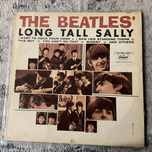 THE BEATLES - Long Tall Sally - MONO - Canadian Capitol Record Label ...