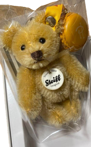 Pierre Herme Steiff collaboration teddy bear key ring new 2404M* | eBay