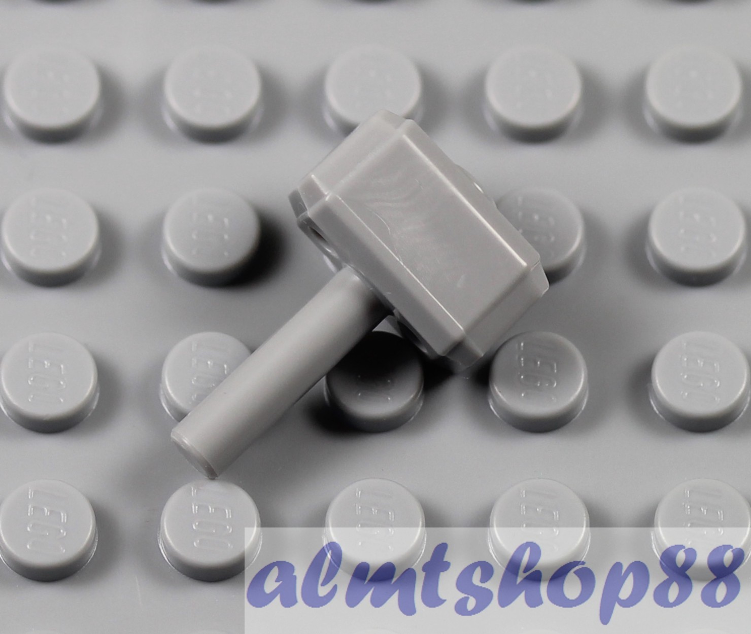 LEGO - Light Gray Sledgehammer Thor Mjolnir Minifigure Tool Weapon Jack ...