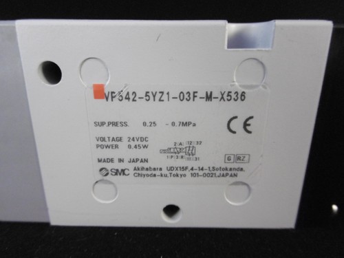 SMC VP542-5YZ1-03F-M-X536 + Omron D4N-9B31 Limit Switch (Endschalter ...