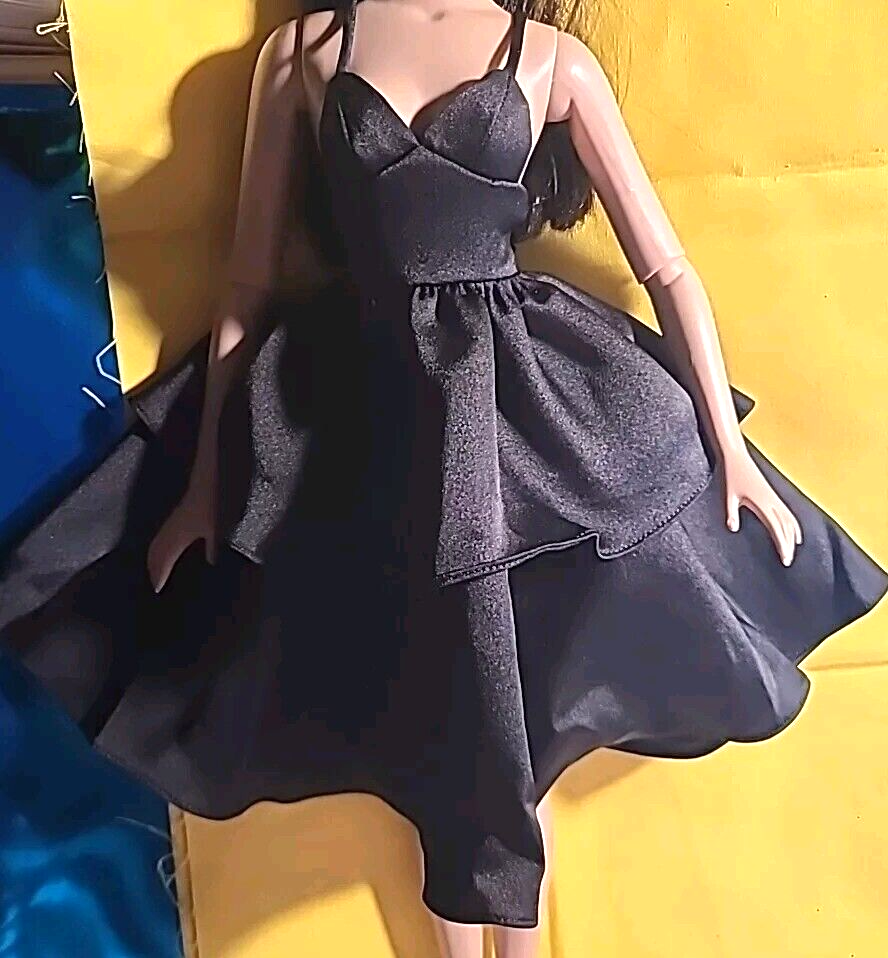 TONNER BLACK DRESS HANDMADE for 16 TONNER TYLER FASHION Doll & SIMILAR ...