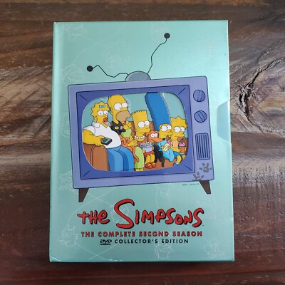 The Simpsons - The Complete Second Season (DVD, 2002, 4-Disc Set ...