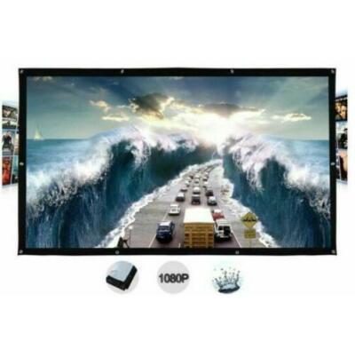 200-300 Inches Wall Mount Outdoor Movie Projector Projection Screen ...
