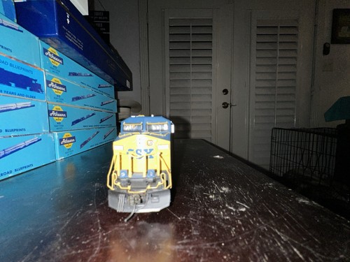 BLI HO CSX GE AC 6000 Diesel Locomotive Sound/DC/DCC #648 paragon 3 ...