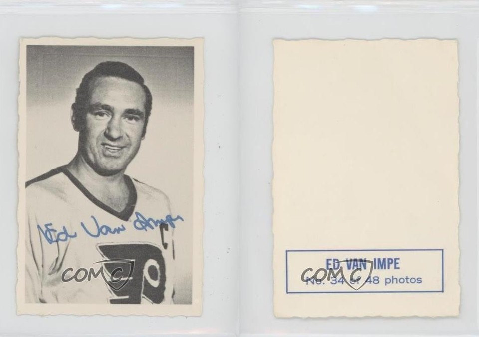 1970-71 O-Pee-Chee Deckle Edge Ed Van Impe #34 0l13 | eBay