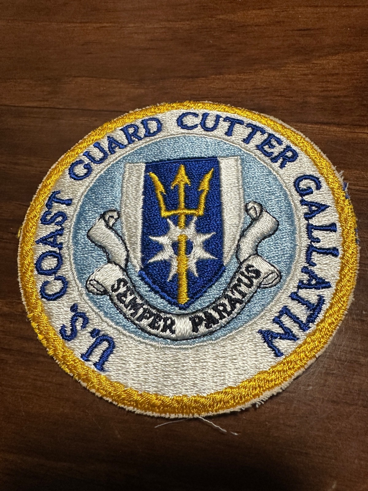 Vintage US Coast Guard USCG Cutter Gallatin Ship Patch | eBay