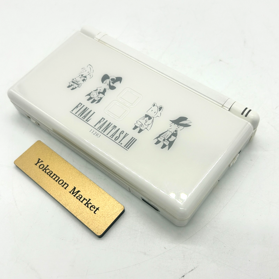 Final Fantasy III Crystal Edition Nintendo DS Lite Japan FF3 game ...