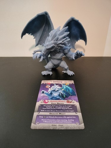 Selection of Replacement Pieces for Arcadia Quest Frost Dragon by CMON ...