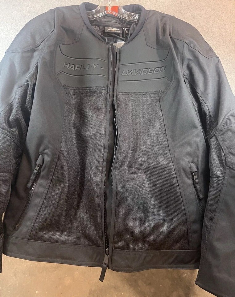 Harley-Davidson® Brawler Genuine Mixed Media Jacket Men's Size 3XL ...