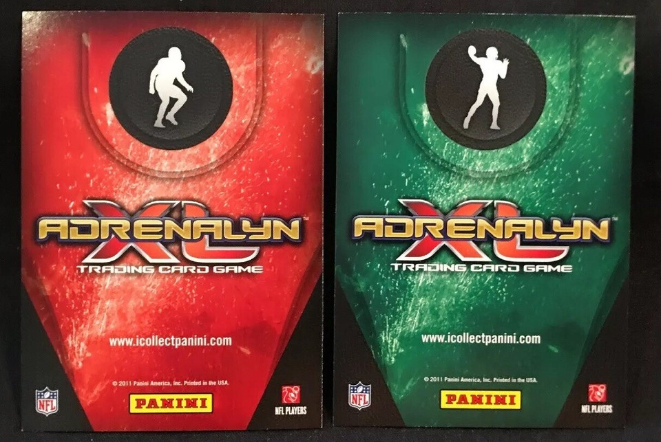 2011 Panini Adrenalyn XL Football Trading Card Game Extra Parallel Lot ...