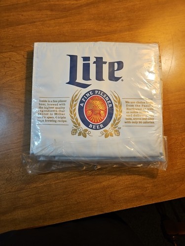Miller Lite Zip Up Cooler | eBay