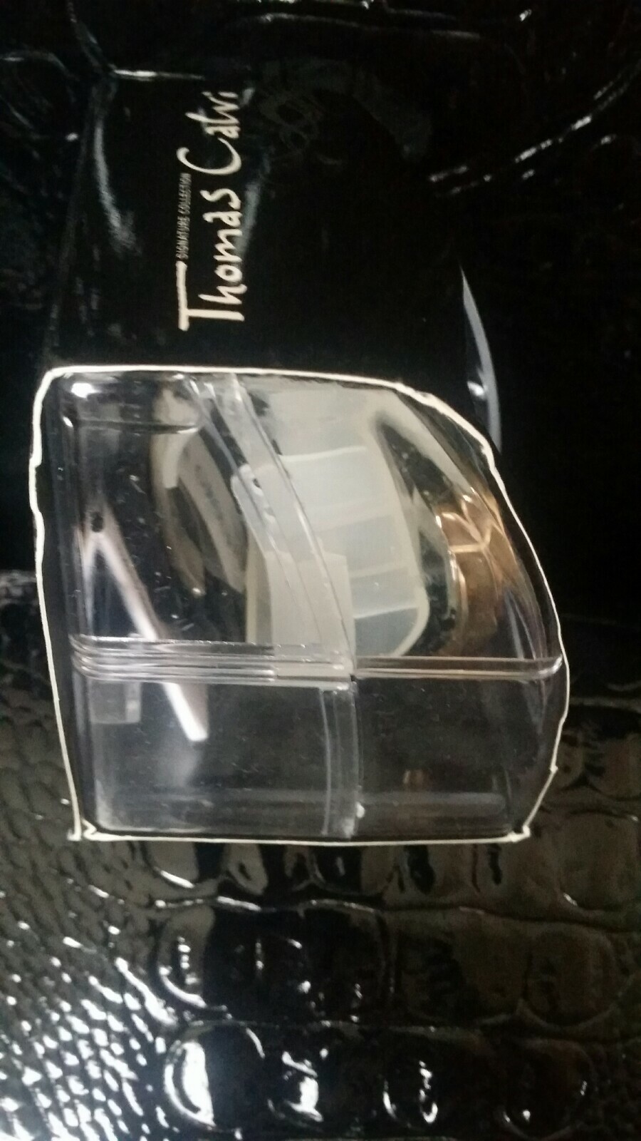 Thomas Calvi Watch-Signature Collection. Original/genuine/. BLACK. NEW ...