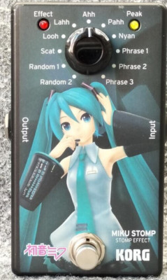 KORG KB10 Hatsune Miku Stomp Vocaloid Guitar Effect Pedal W/Box | eBay