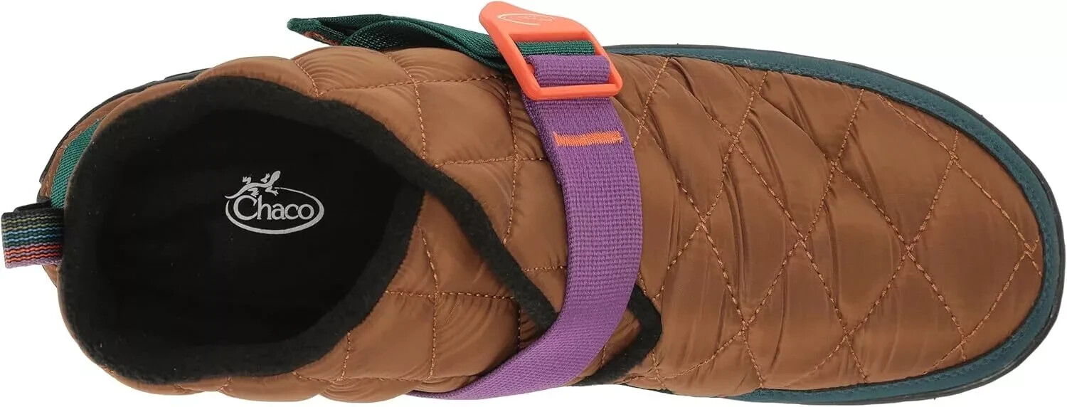 14~MEN'S CHACO RUMBLE PUFF INDOOR/OUTDOOR SLIPPERS BOOTS, RETRO MAPLE ...