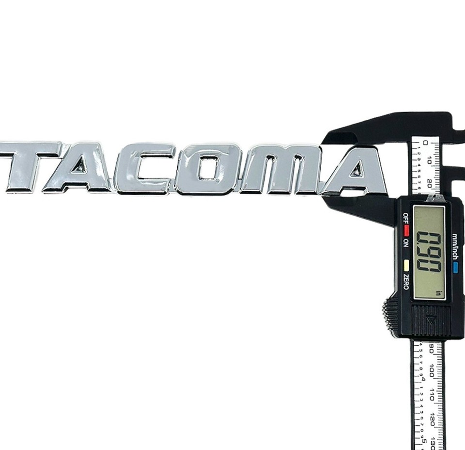 Toyota Tacoma Emblem Badge Logo Letter Front Door Symbol 95-04 Premium ...