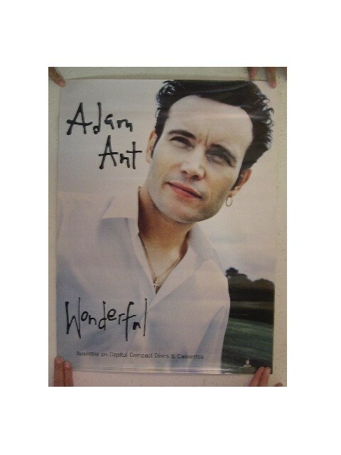 Adam Ant Poster Wonderful And The Ants | eBay